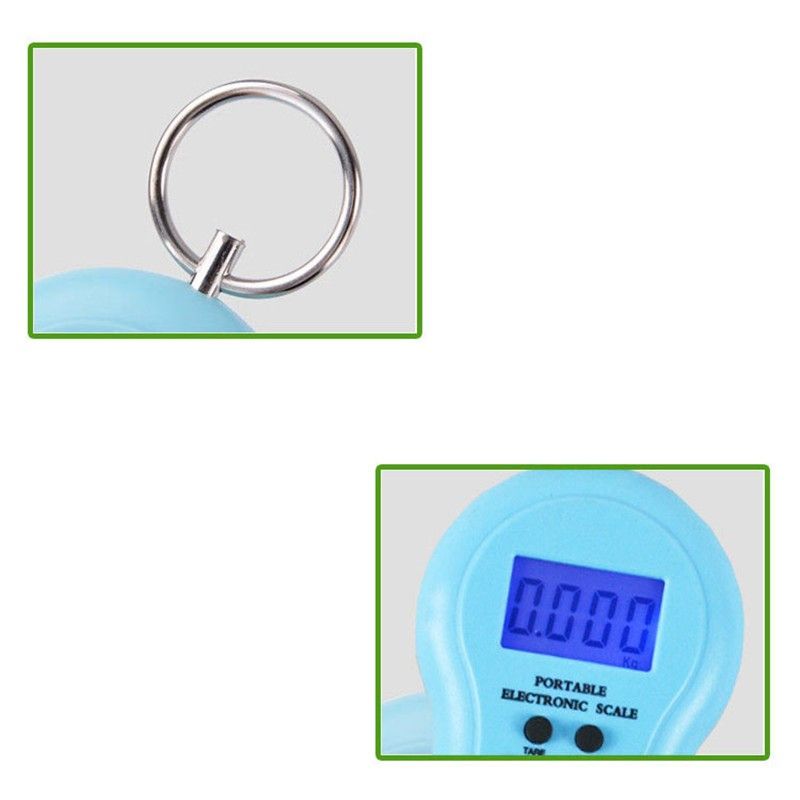 Bezmēns Ciparu svari līdz 50 kg 1 gab (100635) - Rokas, mini svari ...