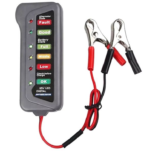 12V akumulatora testeris (PPT11) - Uzlādes ierīces - Auto preces ...